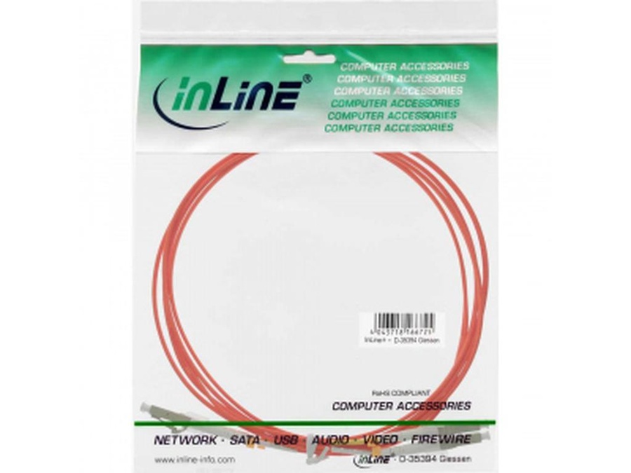 INLINE LWL Duplex Kabel, LC/LC, 50/125üm, OM3, 3m - e-tec: Österreichs ...