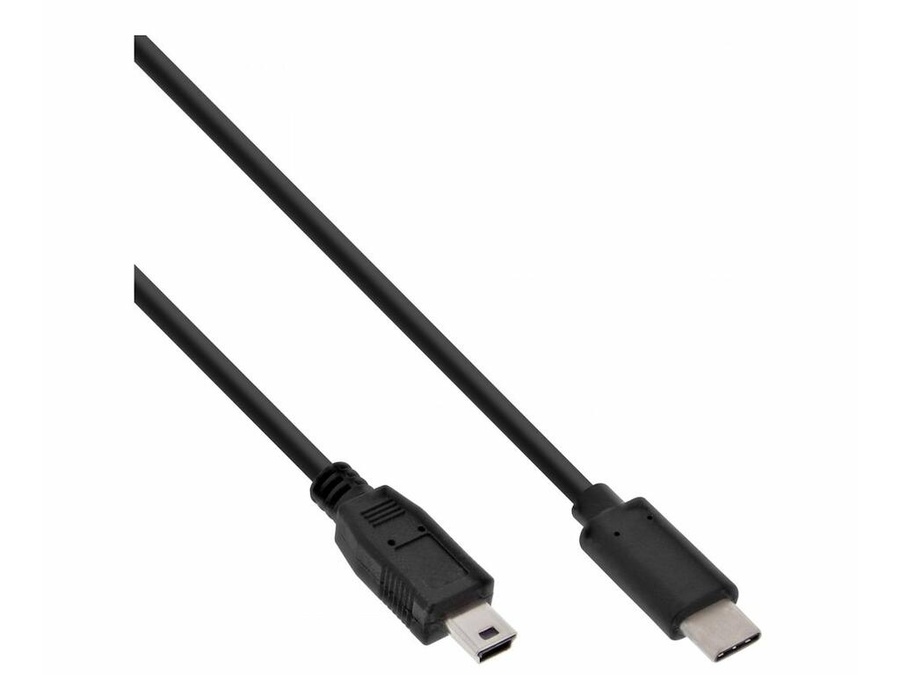INLINE USB 2,0 Kabel, Typ C Stecker an Mini-B Stecker - e-tec ...
