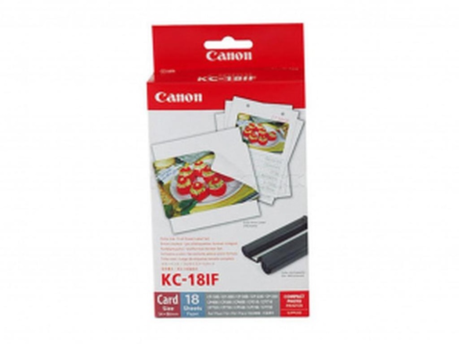 CANON KC-18IF Papier und Tinte selbstklebend, 18x für Selphy - e-tec ...