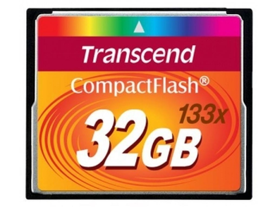 TRANSCEND COMPACT FLASH CARD 32GB MLC 133X - e-tec: Österreichs Nr.1 Markenelektronik - Diskonter