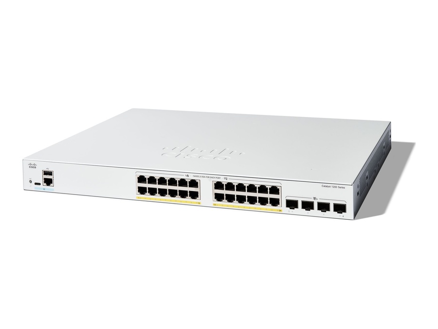 CISCO Catalyst 1200 Rackmount Gigabit Managed Switch, 24x - e-tec ...