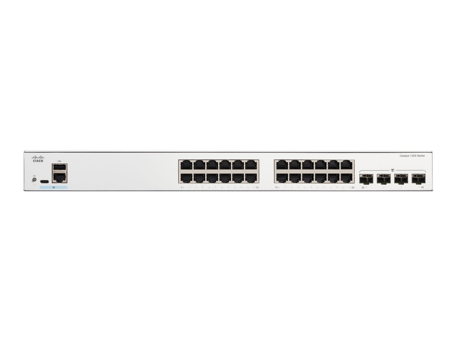 CISCO Catalyst 1200 Rackmount Gigabit Managed Switch, 24x - e-tec ...