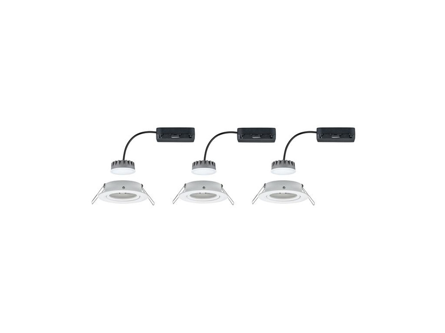 PAULMANN EBL Set Nova Plus Coin dim rund schwb LED 3x6,8W - e-tec: Österreichs Nr.1 ...