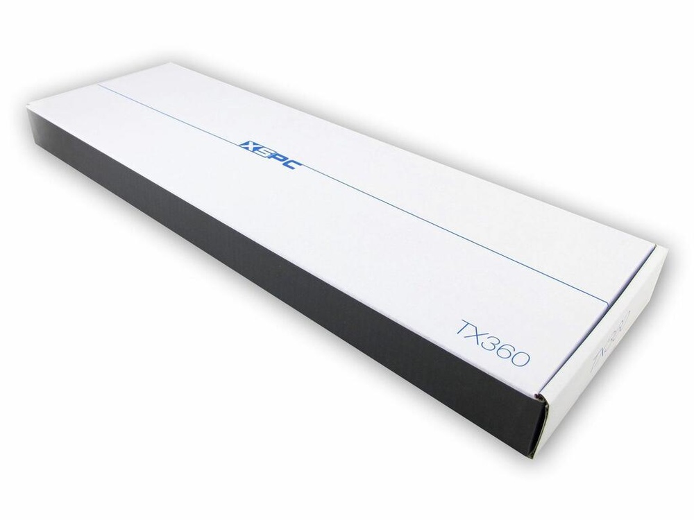 XSPC TX360 Ultrathin Radiator - 360mm, schwarz - e-tec: Österreichs Nr ...