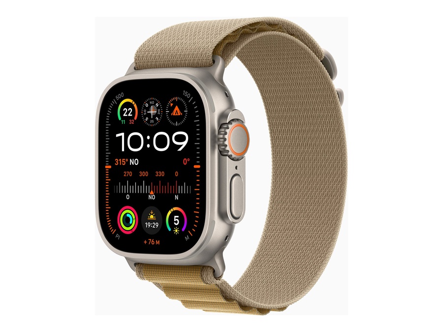 APPLE Watch Ultra 2 GPS + Cellular 49mm Natural Titanium - e-tec ...