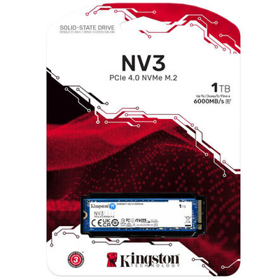 KINGSTON NV3 NVMe PCIe 4.0 SSD 1TB, M.2 2280 / M-Key / - e-tec ...