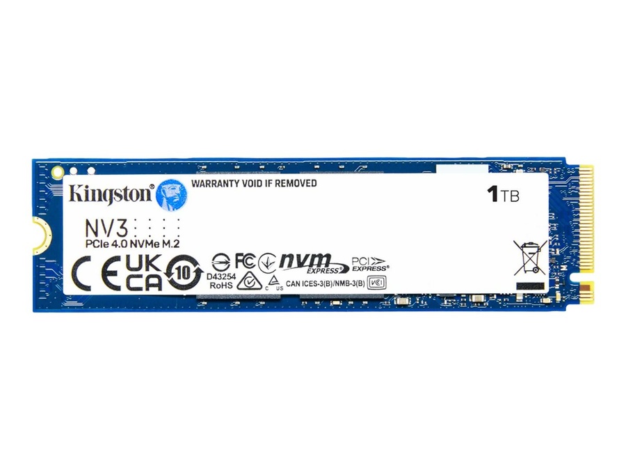 KINGSTON NV3 NVMe PCIe 4.0 SSD 1TB, M.2 2280 / M-Key / - e-tec ...