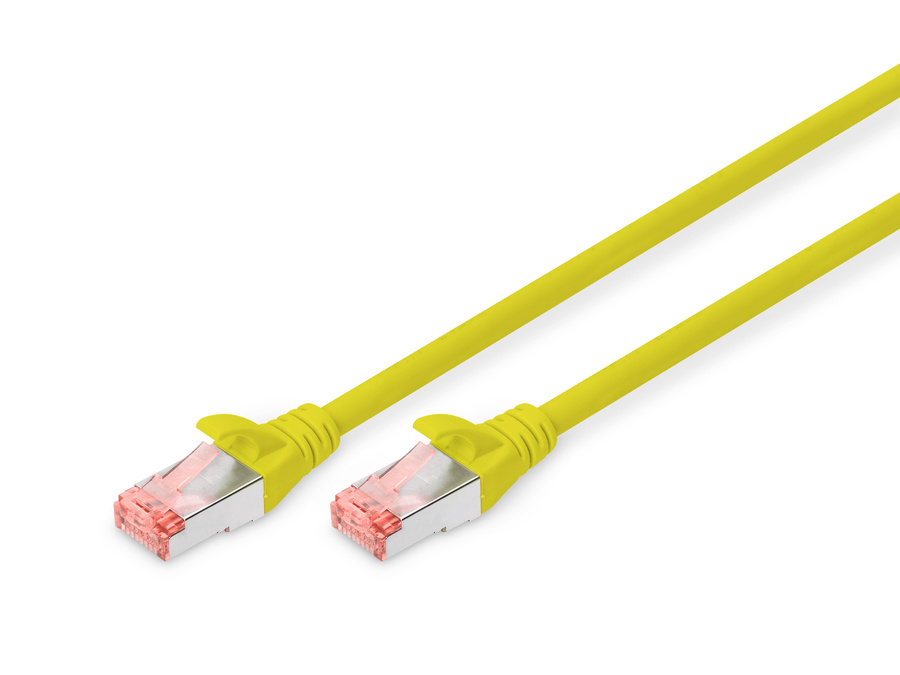 DIGITUS Patchkabel CAT6 S/FTP 3m gelb - e-tec: Österreichs Nr.1 Markenelektronik - Diskonter