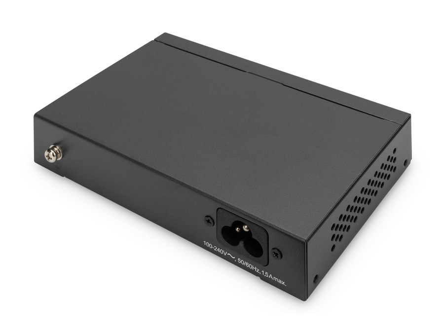 DIGITUS Gigabit Ethernet PoE Switch 4-port PoE + 1-port upli - e-tec ...