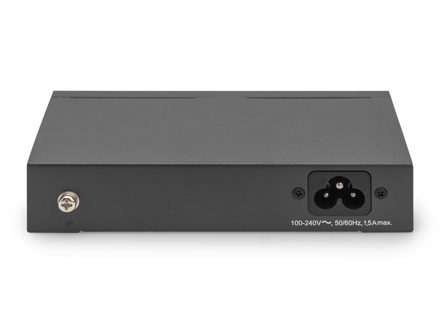 DIGITUS Gigabit Ethernet PoE Switch 4-port PoE + 1-port upli - e-tec ...