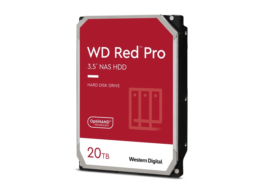 WESTERN Digital WD Red Pro 20TB, 24/7, 512e / 3.5' / SATA - e-tec ...