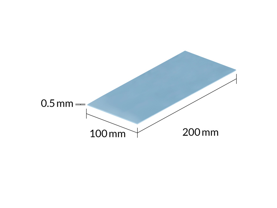 ARCTIC TP-3 Wärmeleitpad 200x100x0.5mm, 2 Stück - e-tec: Österreichs Nr.1 Markenelektronik ...