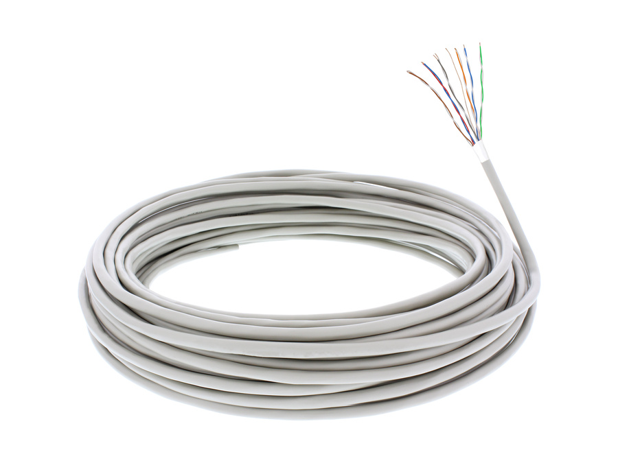 INLINE Telefon-Kabel 12-adrig, 6x2x0,6mm, zum Verlegen, 25m - e-tec ...
