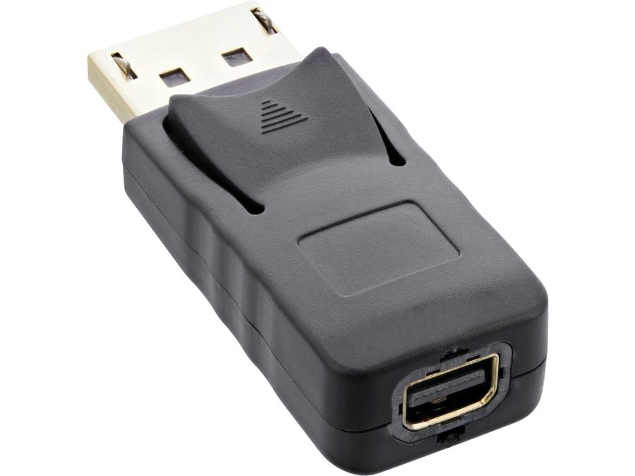 INLINE DisplayPort Adapter, DisplayPort Stecker auf mini - e-tec ...
