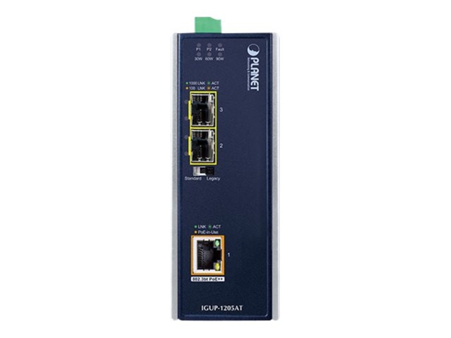 PLANET IGUP-1205AT Industrial Gigabit Medienkonverter, 1x - e-tec ...